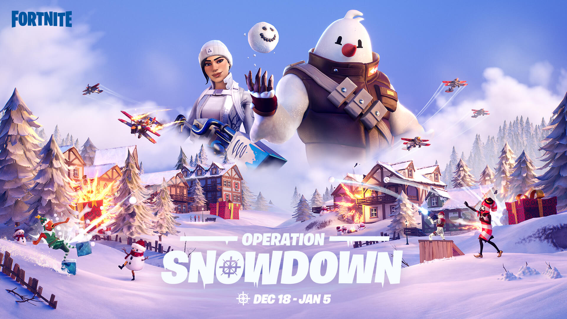 Fortnite Snow Update: Chapter 6 Map Goes Snowy