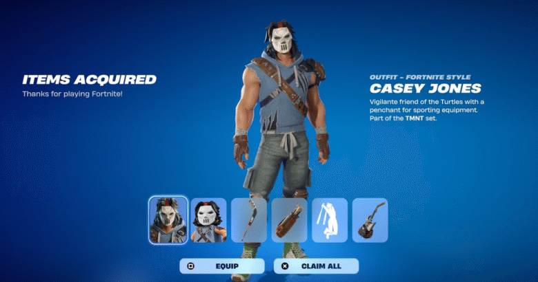 How To Get The Casey Jones Fortnite Skin - gamer.org