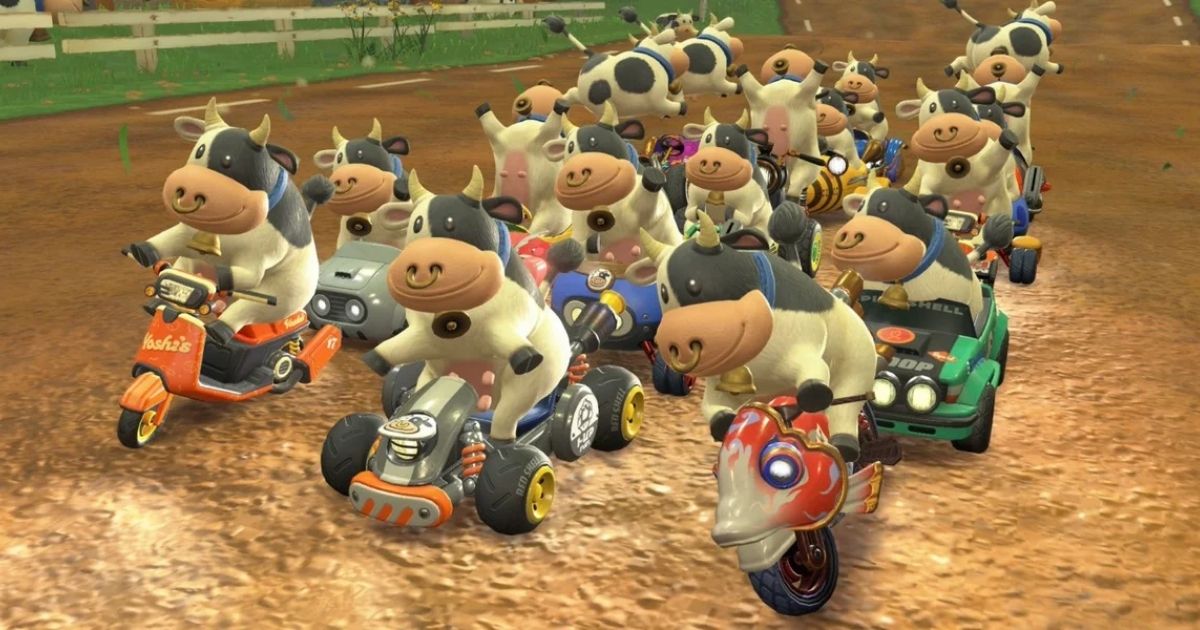 Why Is Moo Moo Cow The Best New Mario Kart World Character? - gamer.org