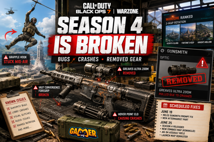 Black Ops 7 Season 4 Reloaded Bugs, Fixes, and Everything Confirmed for ...